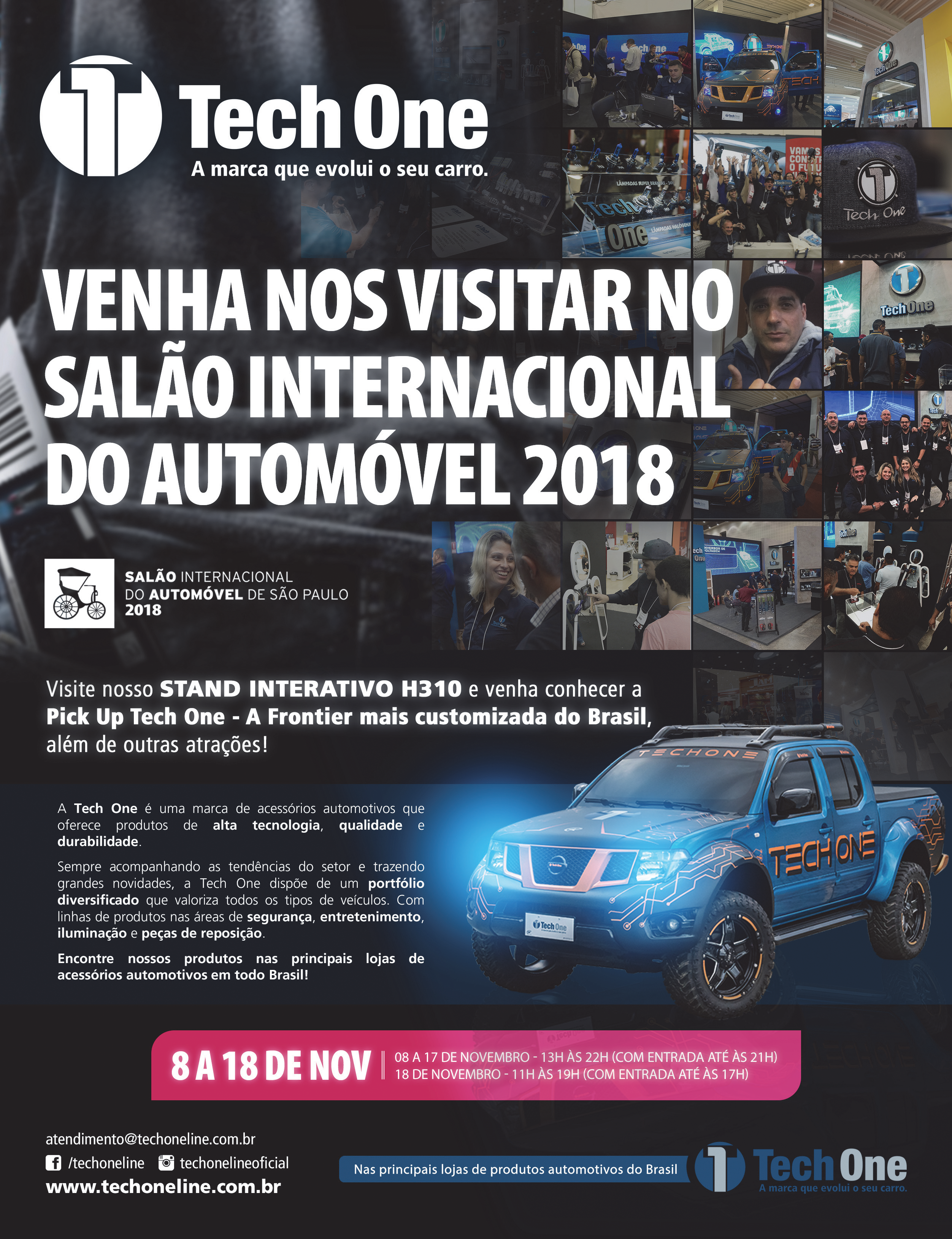 Acompanhe a Tech One pelo Brasil | Tech One